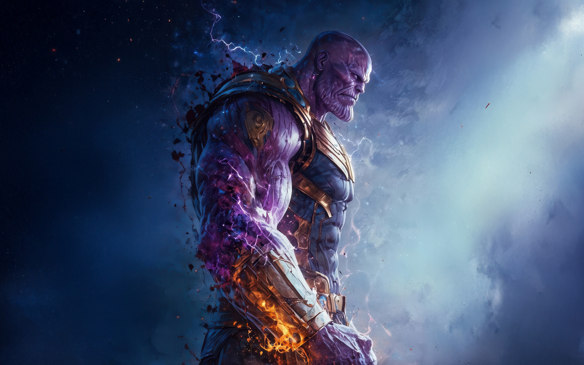 1920x1200 Thanos Strength Behind The Smile 1080P Resolution ,HD 4k ...