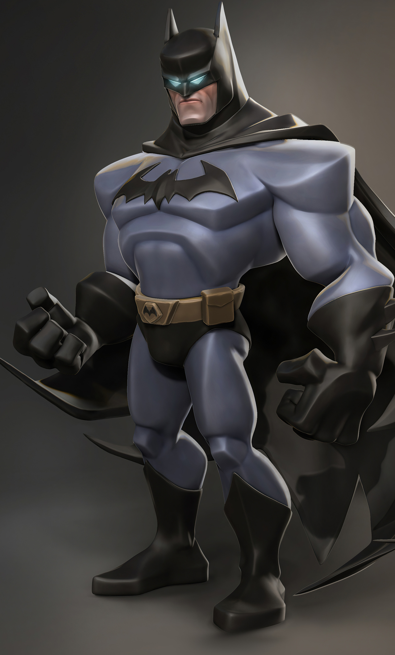 1280x2120 The Batman 3d Sketch Art 5k iPhone 6+ ,HD 4k Wallpapers ...