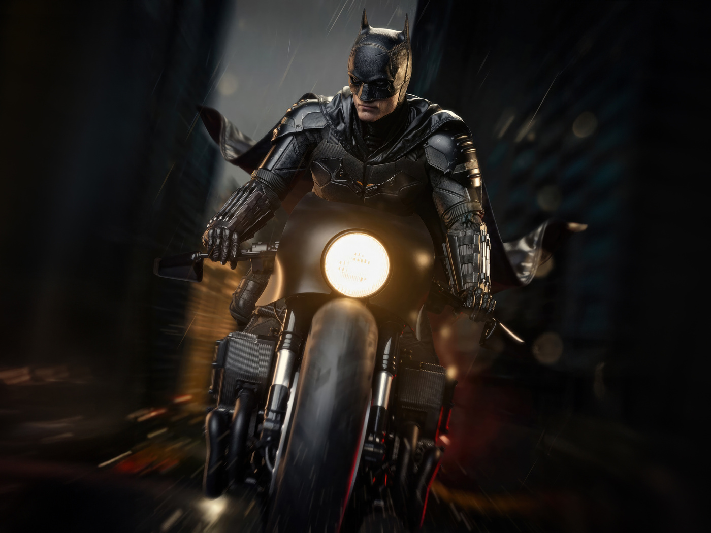 1400x1050 The Batman Batcycle Escapade Wallpaper,1400x1050 Resolution ...