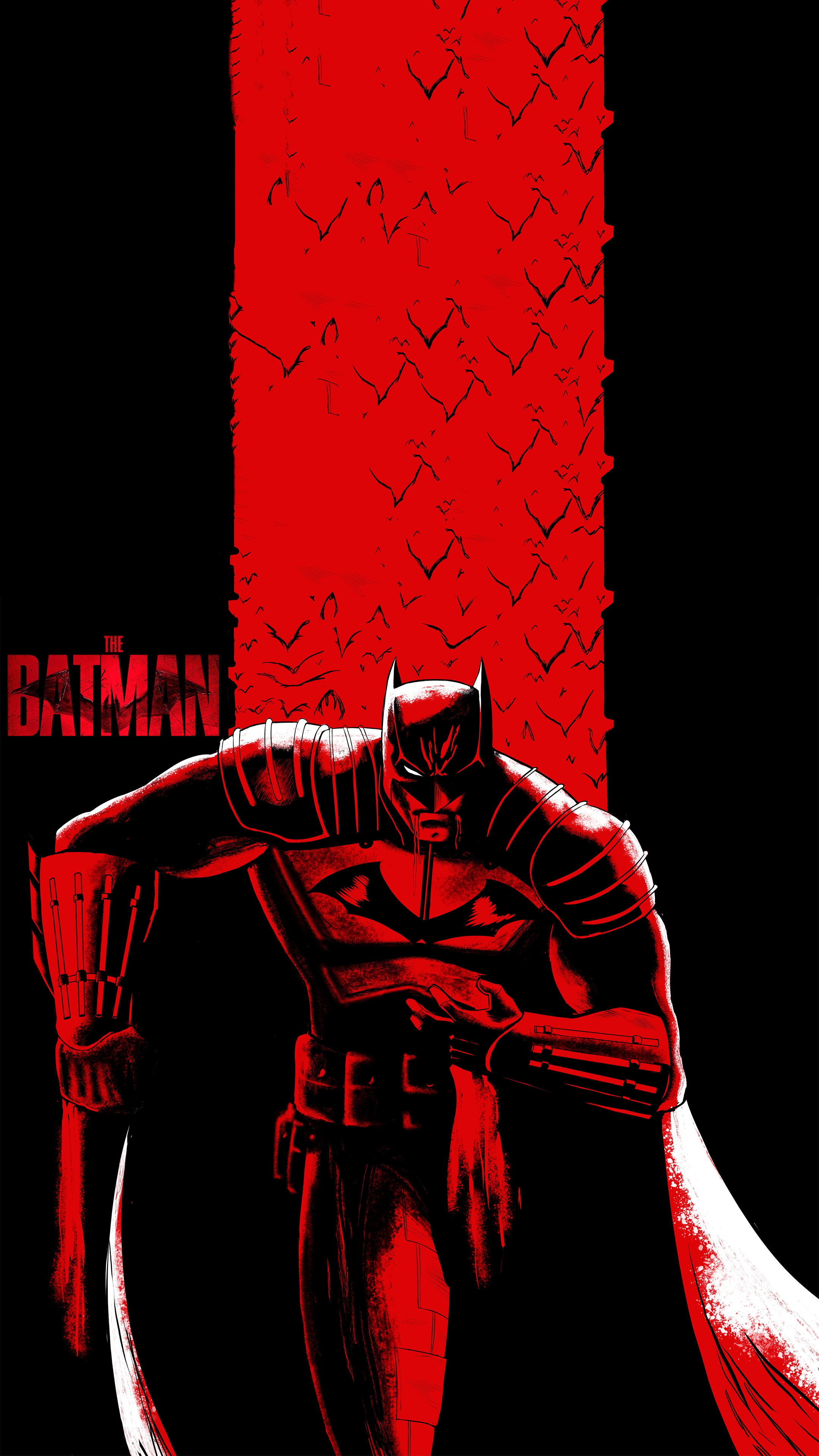 2160x3840 The Batman Injured 4k Sony Xperia X,XZ,Z5 Premium ,HD 4k ...