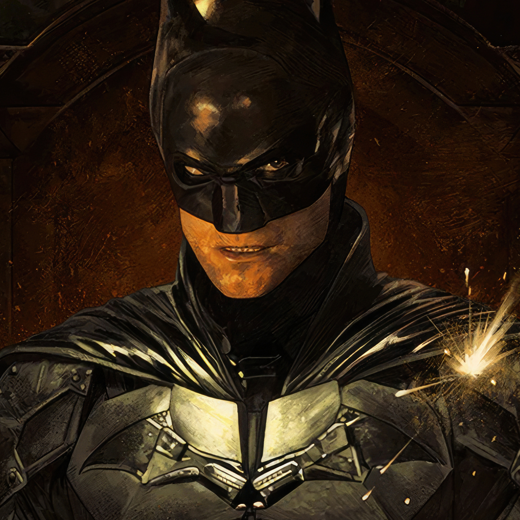 2048x2048 The Batman Light Up Ipad Air ,HD 4k Wallpapers,Images ...