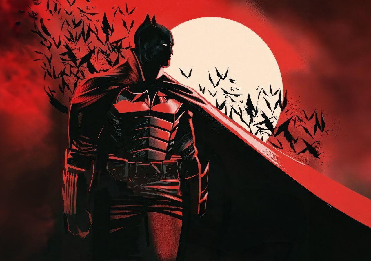 1280x900 The Batman Red 5k 1280x900 Resolution HD 4k Wallpapers, Images ...