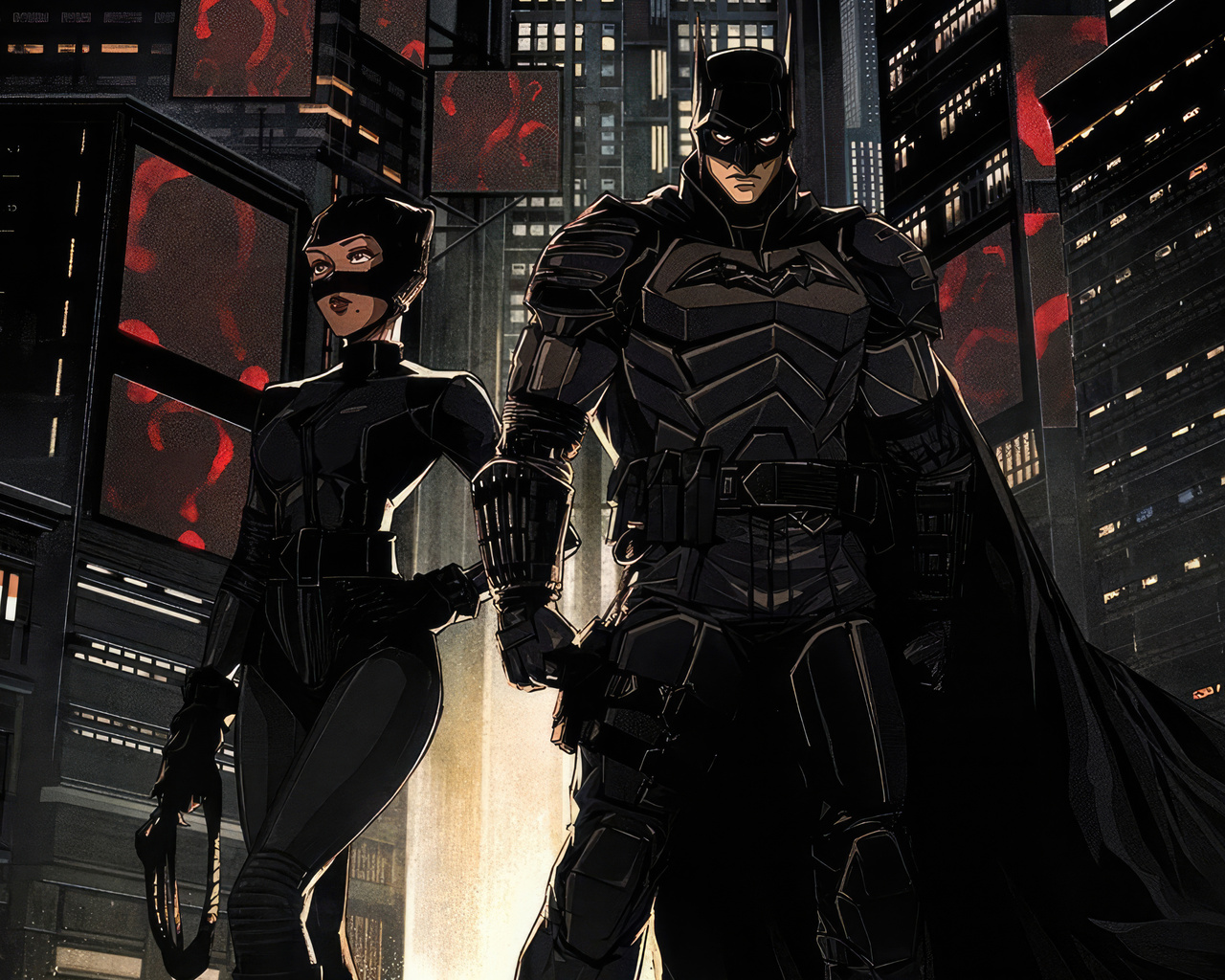 1280x1024 The Batman Rising Beyond Shadows Wallpaper,1280x1024 ...