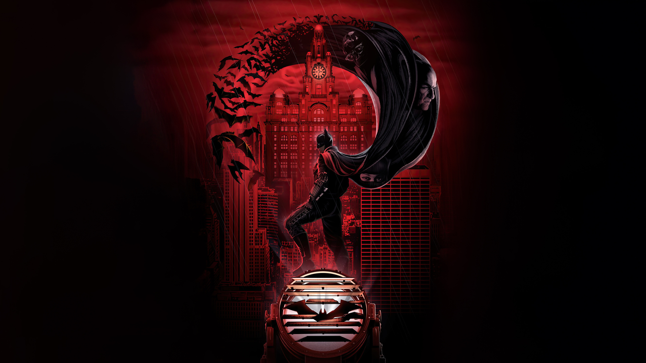 2560x1440 The Batman Supreme In Gotham 1440P Resolution ,HD 4k ...