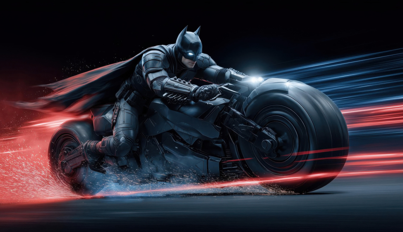 1336x768 The Batman Tactical Bike Laptop HD ,HD 4k Wallpapers,Images,Backgrounds,Photos and Pictures