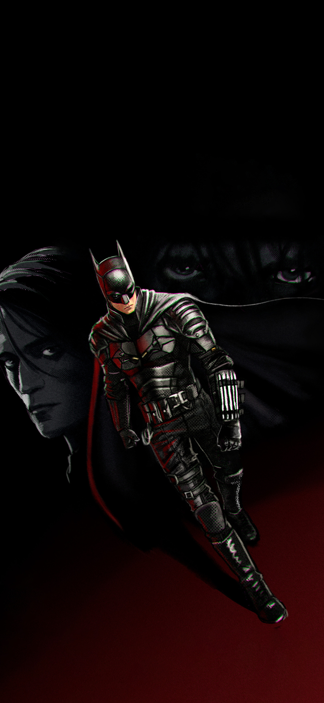 1125x2436 The Batman Walk Of Justice Iphone XS,Iphone 10,Iphone X ,HD ...