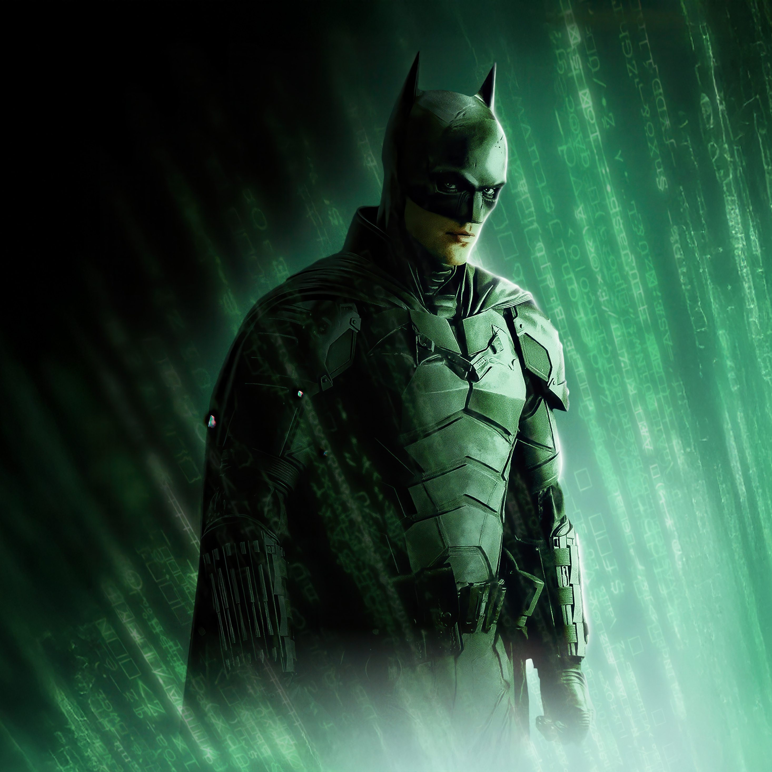 2932x2932 The Batman X Matrix Ipad Pro Retina Display ,HD 4k Wallpapers ...