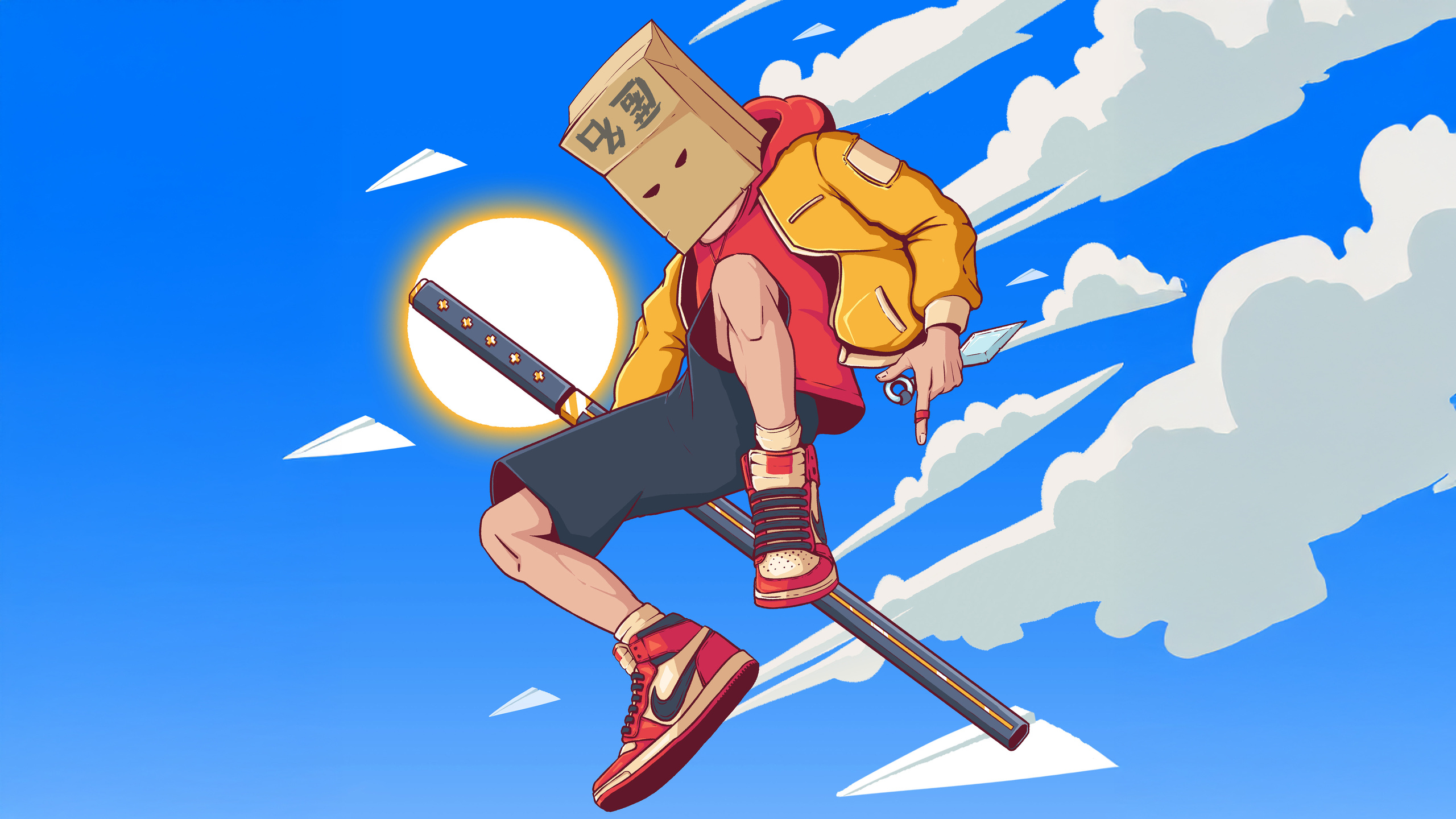 2560x1440 The Box Head Cool Guy Sojourn 1440P Resolution ,HD 4k Wallpapers,Images,Backgrounds ...