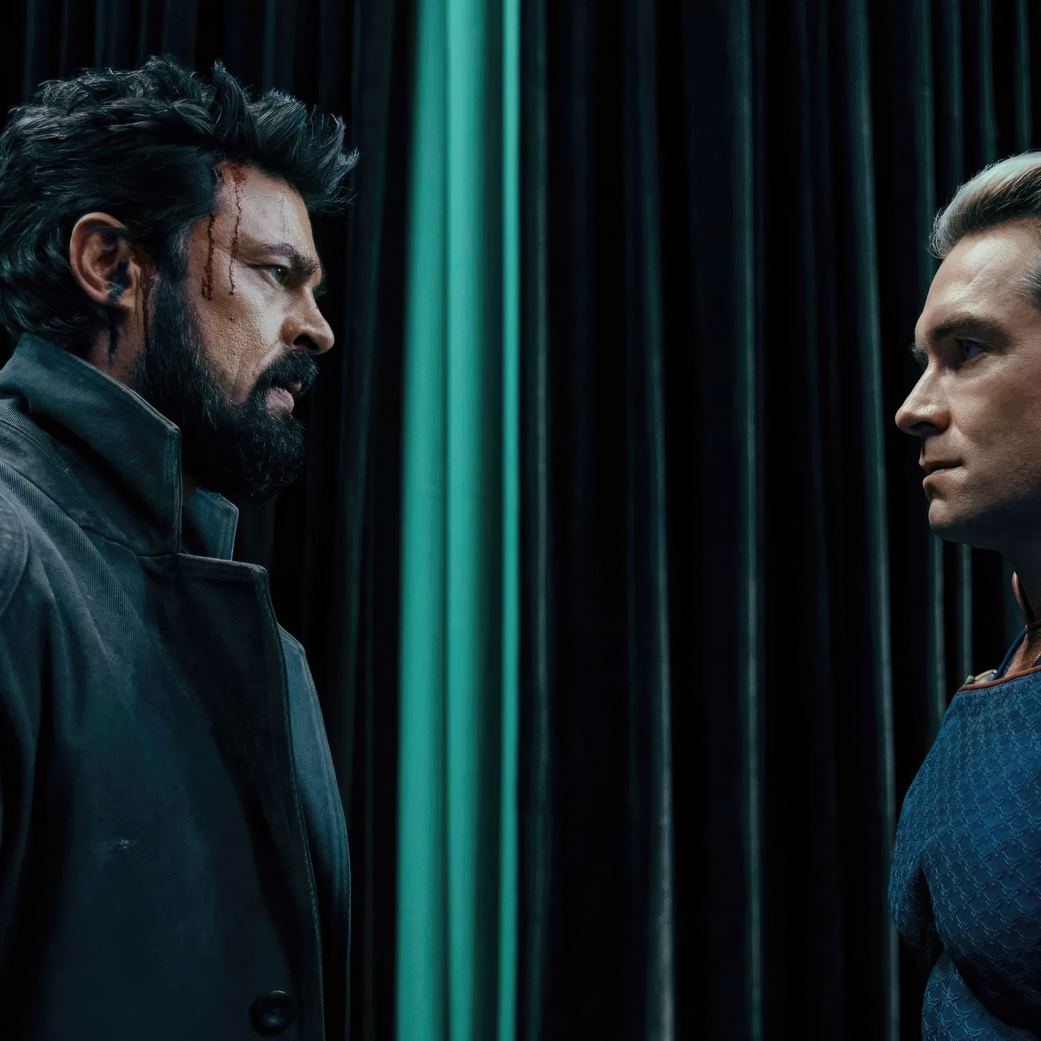 2048x2048 The Boys Homelander And Butcher Ipad Air ,HD 4k Wallpapers ...