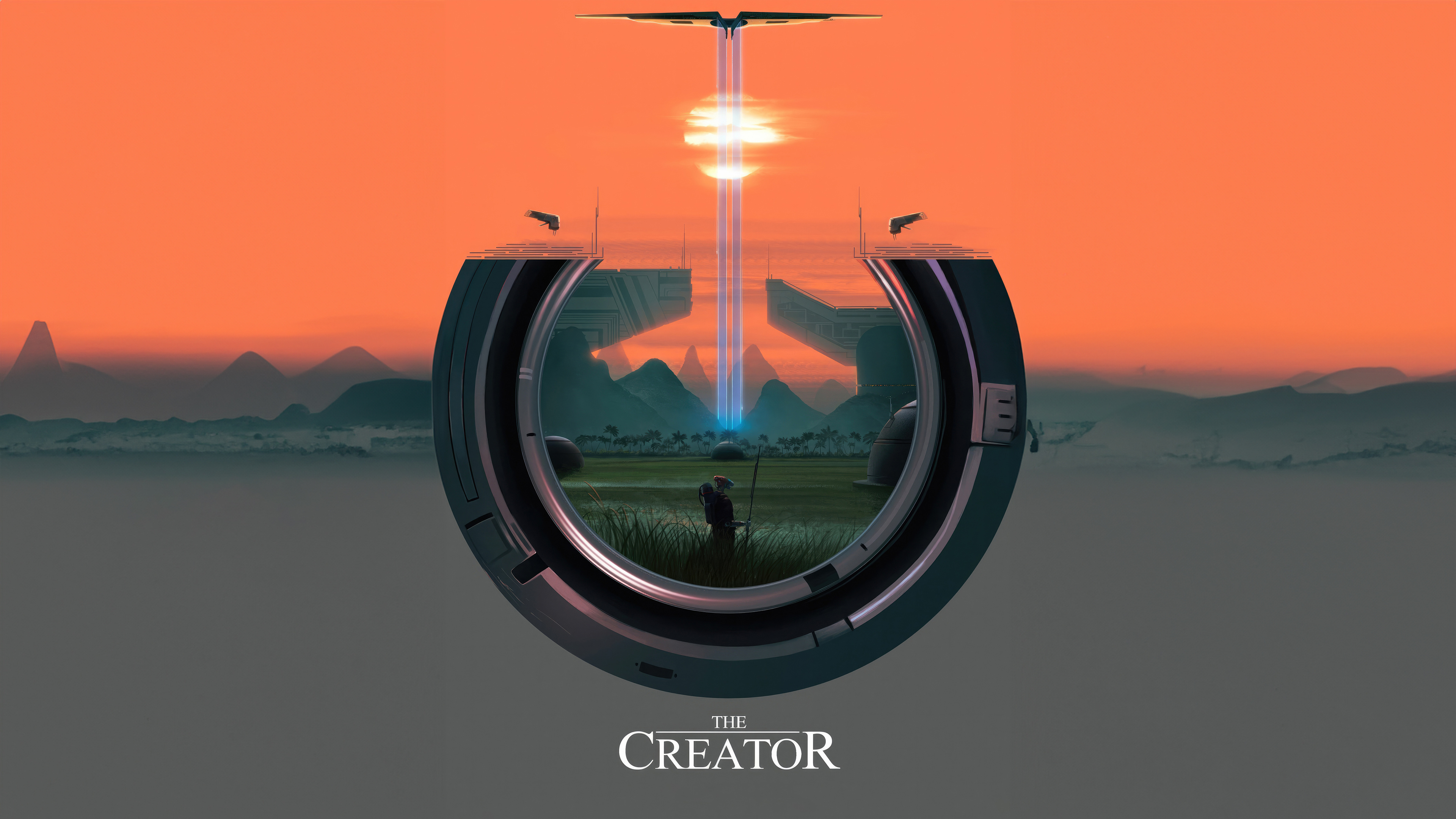 3840x2160 The Creator Minimal Poster 5k 4K ,HD 4k Wallpapers,Images ...