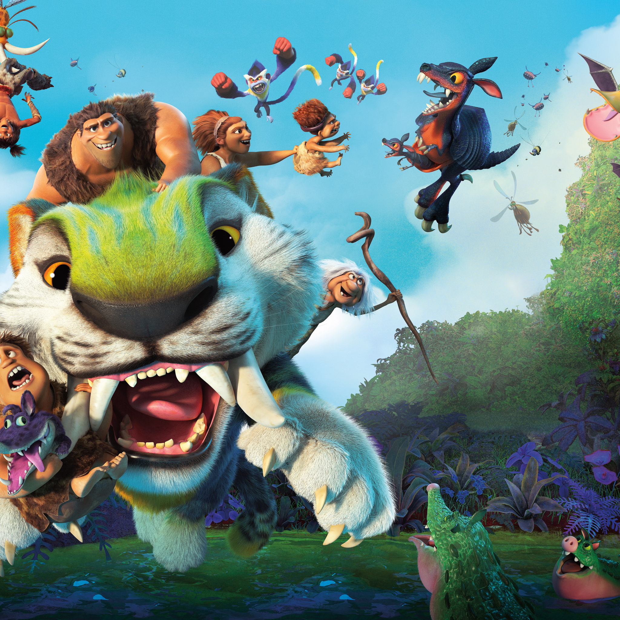 2048x2048 The Croods A New Age 12k Ipad Air ,HD 4k Wallpapers,Images ...