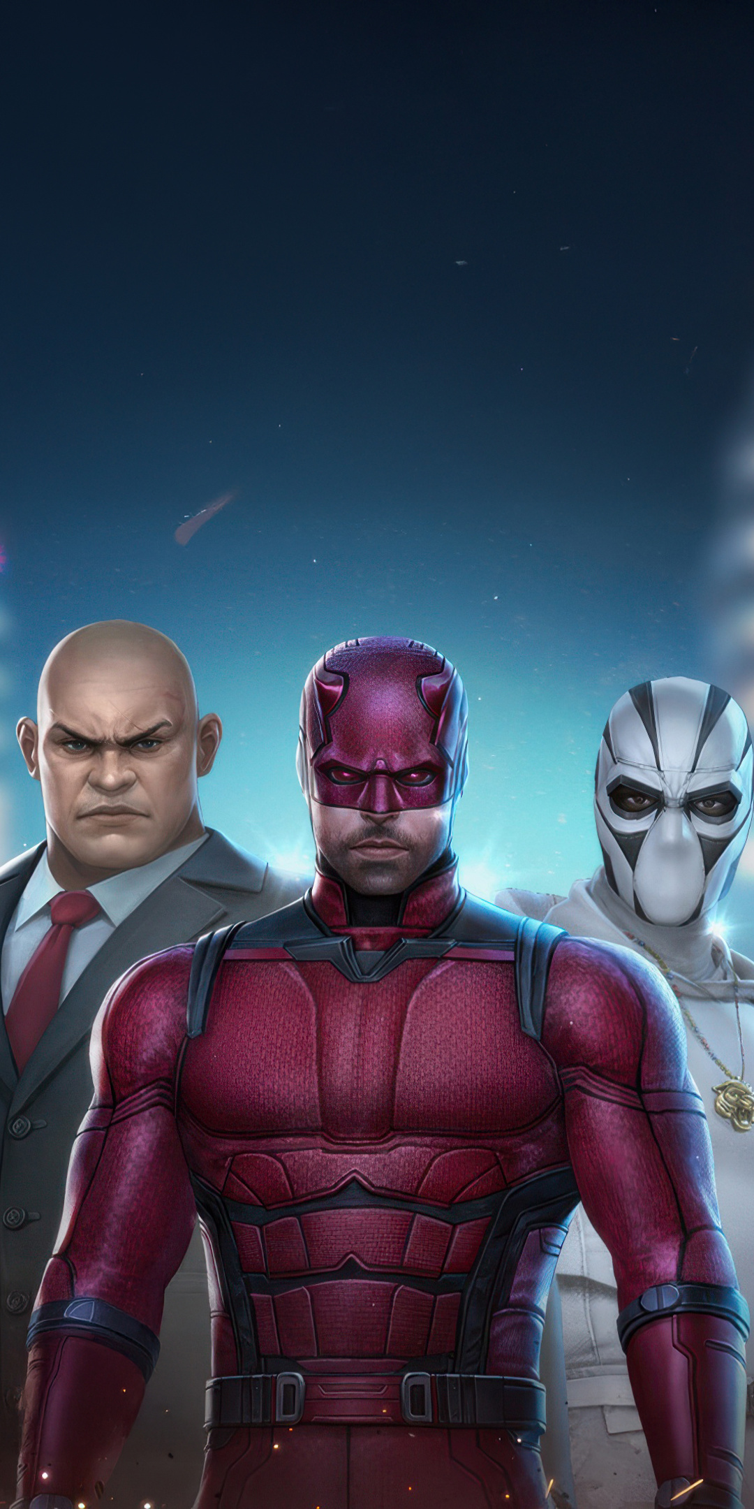 1080x2160 The Daredevil Born Again Marvel Future Fight One Plus 5T ...