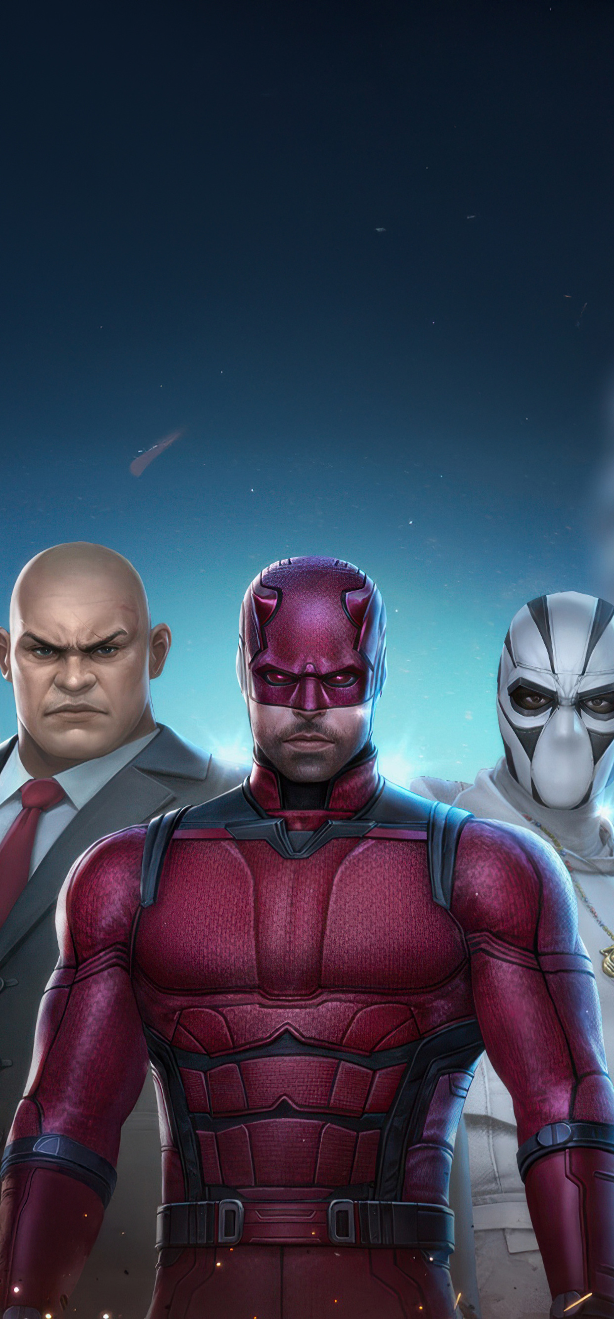 1242x2668 The Daredevil Born Again Marvel Future Fight Iphone XS MAX ...