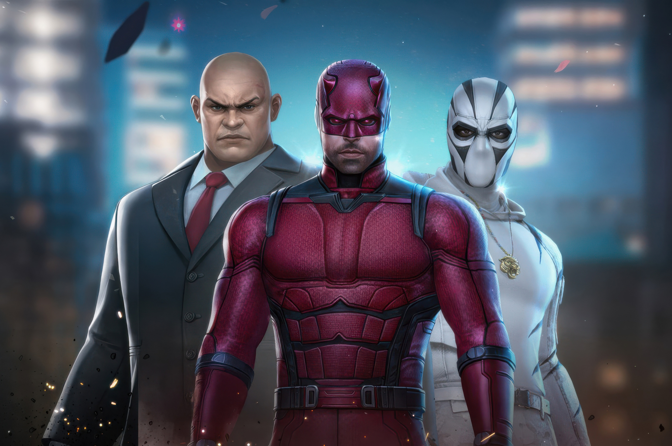 2560x1700 The Daredevil Born Again Marvel Future Fight Chromebook Pixel ...