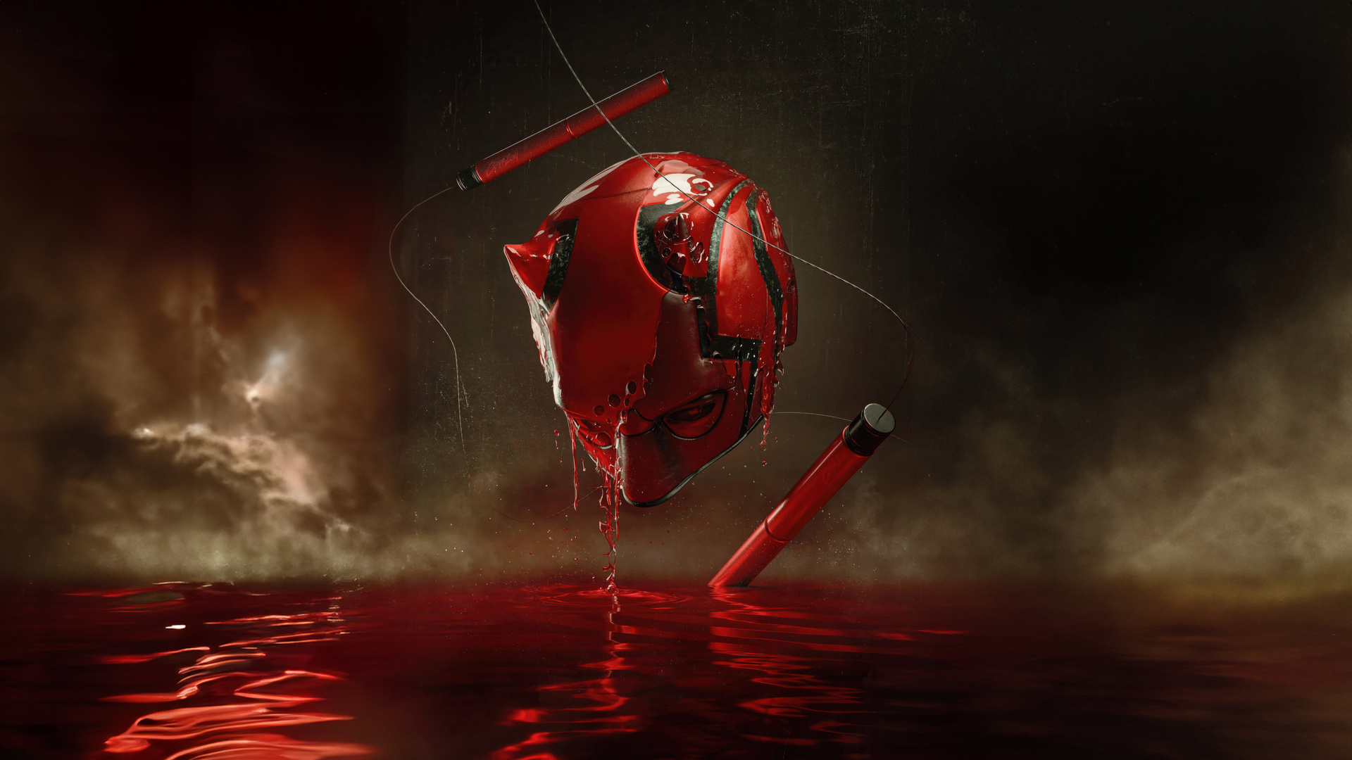 1920x1080 The Daredevil Mask 10k Laptop Full HD 1080P ,HD 4k Wallpapers ...