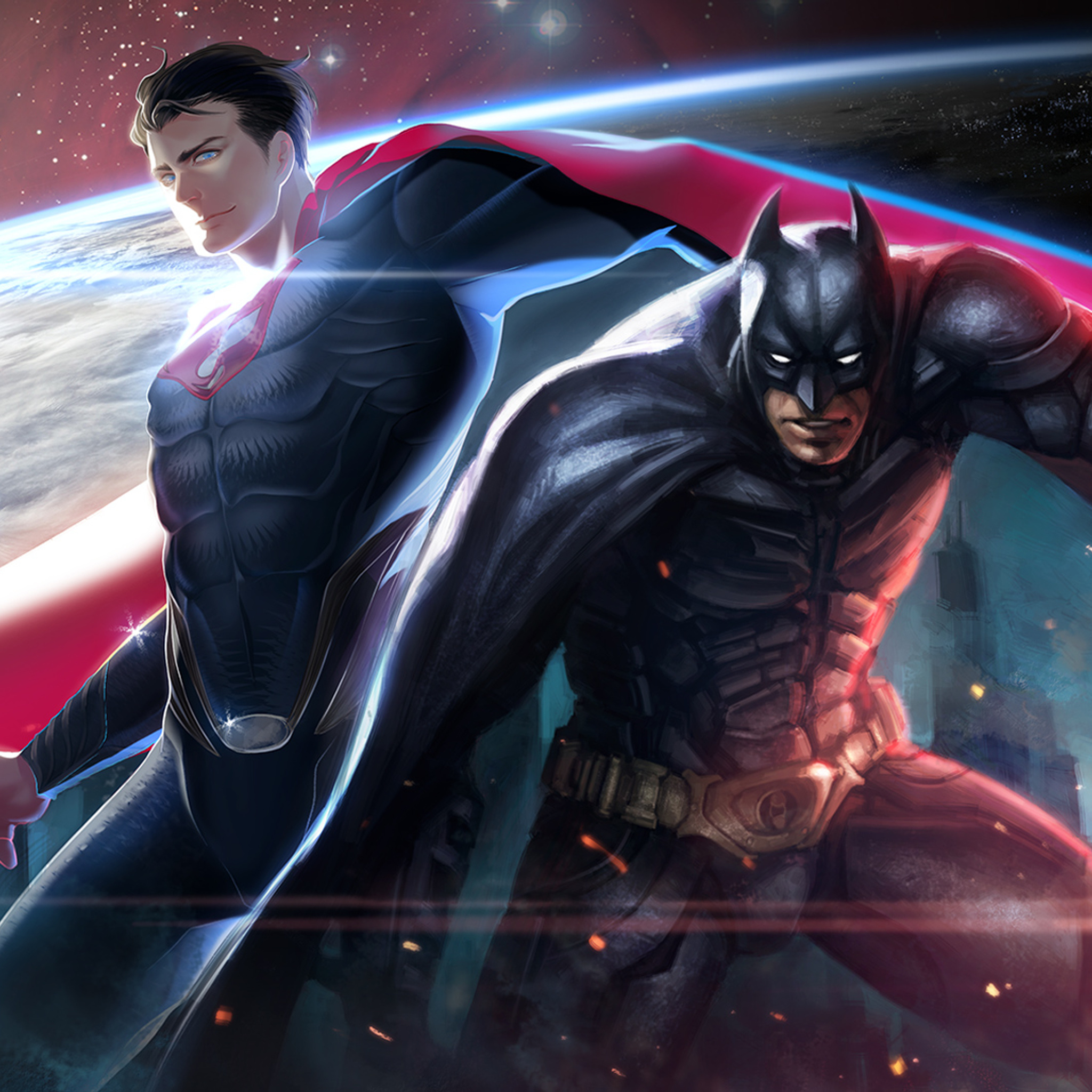 2048x2048 The DC Stars Rises Ipad Air ,HD 4k Wallpapers,Images ...