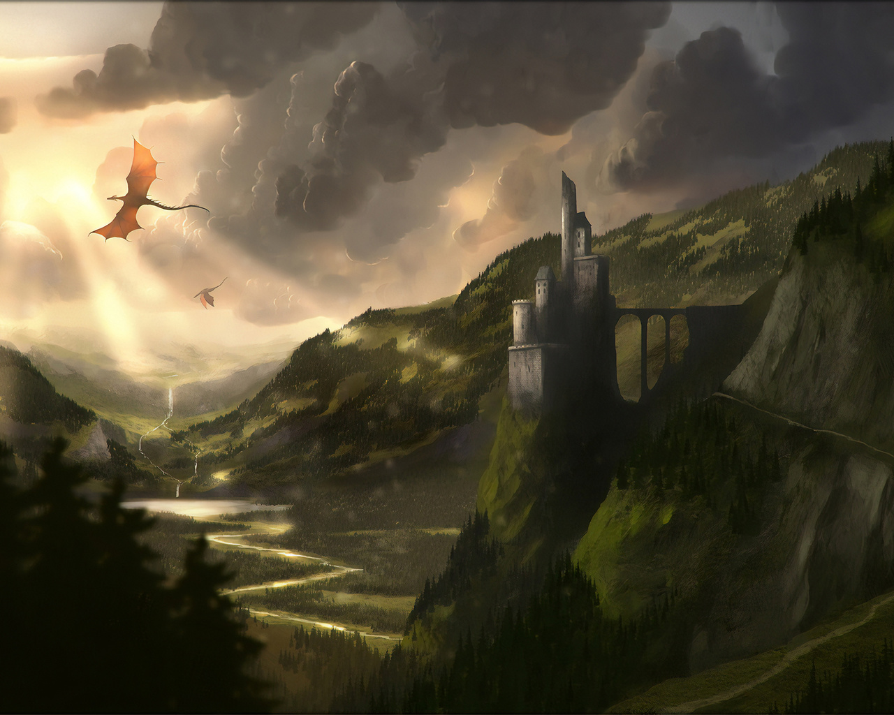 1280x1024 The Dragon Land Wallpaper,1280x1024 Resolution HD 4k ...