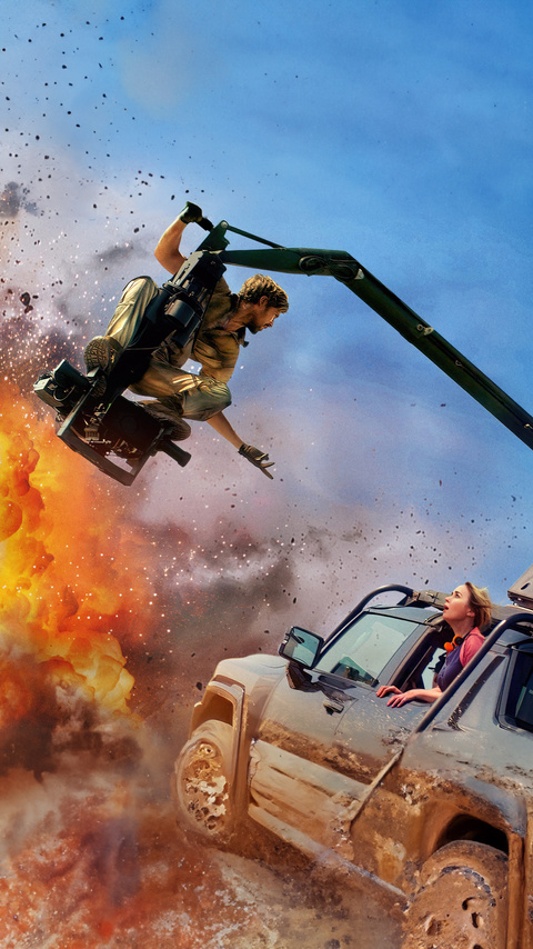 480x854 The Fall Guy 2024 Movie Android One ,HD 4k Wallpapers,Images ...