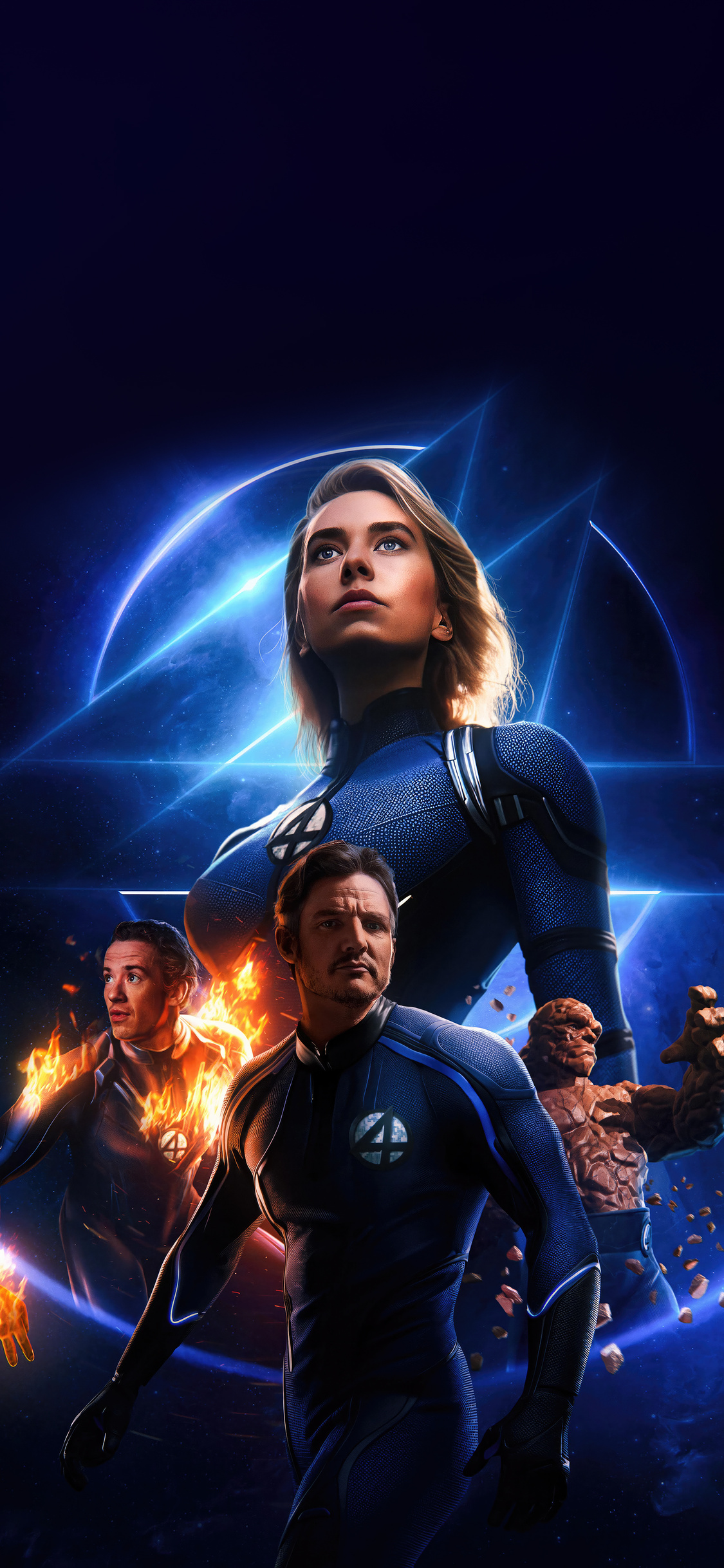 1125x2436 The Fantastic Four 2025 Movie Iphone XS,Iphone 10,Iphone X ...