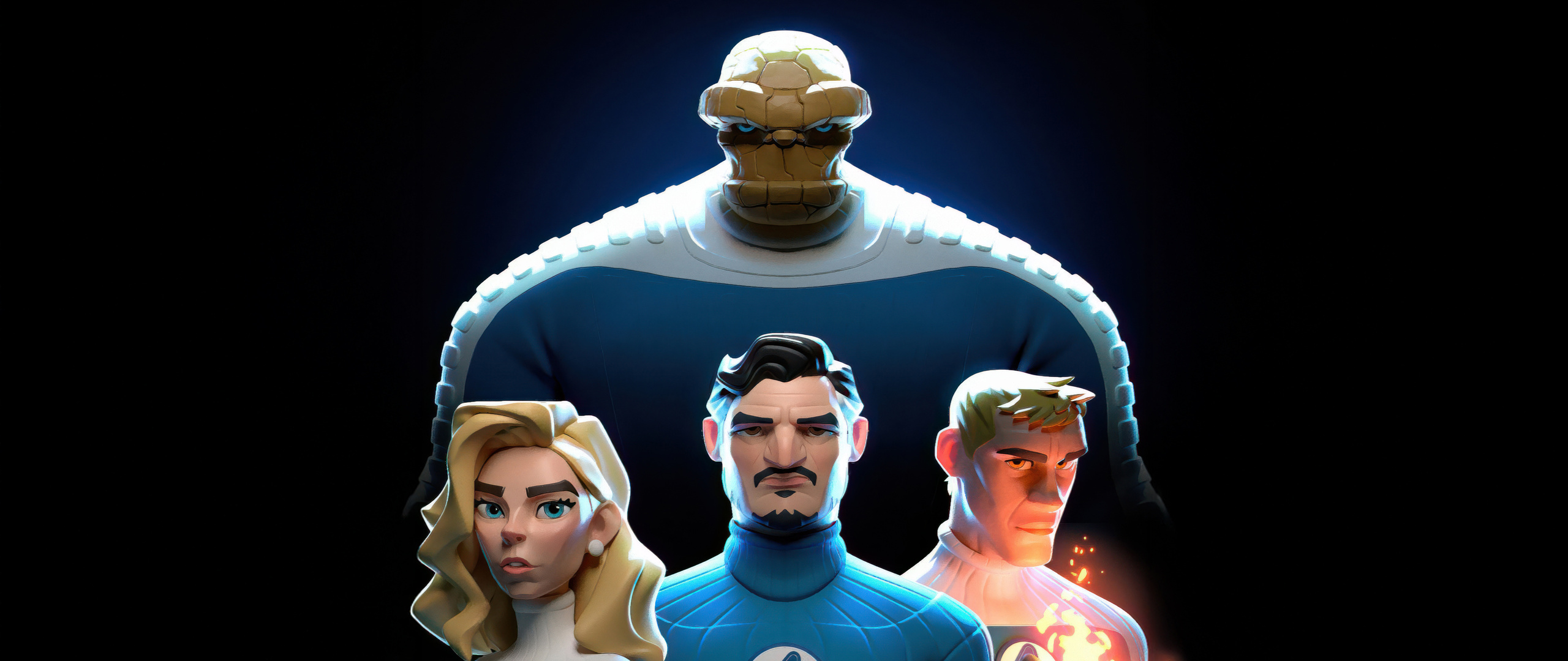 2560x1080 The Fantastic Four First Steps Futuristic Vision Wallpaper ...