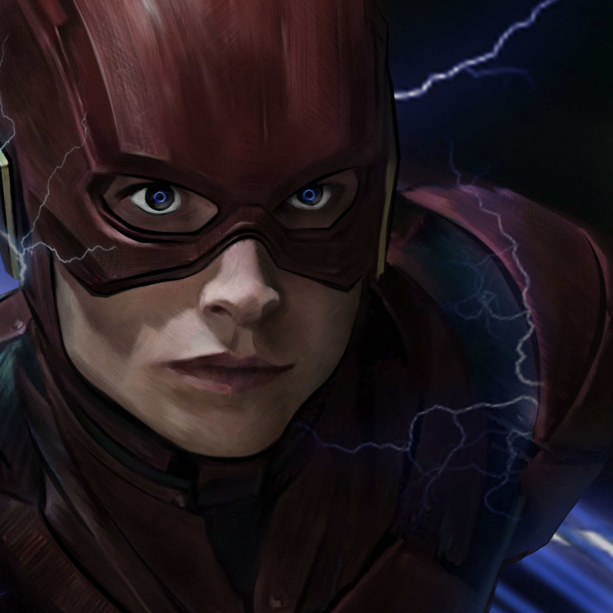 2048x2048 The Flash Barry Allen 4K Ipad Air ,HD 4k Wallpapers,Images ...