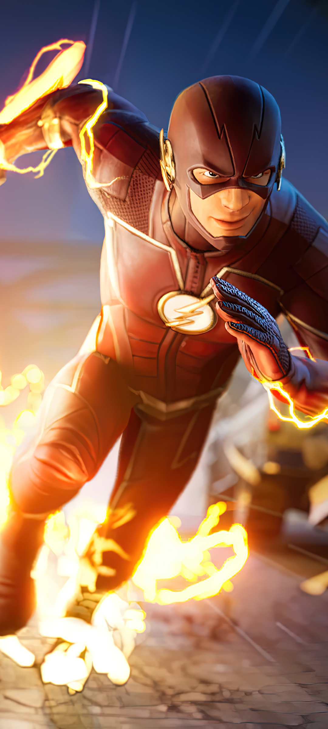 1080x2400 The Flash Running Lightning Speed Fortnite 4k 2021 Google ...