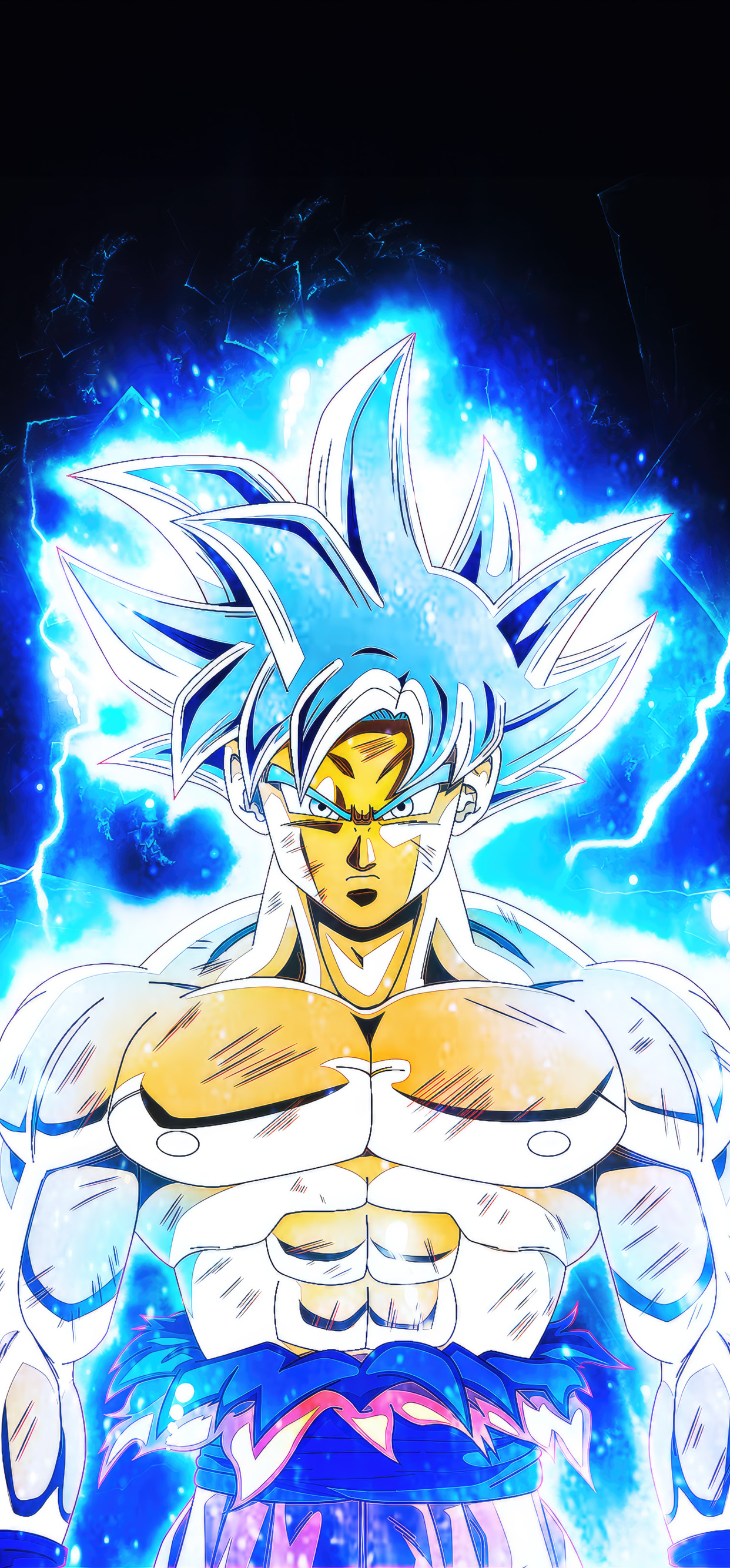 1242x2668 The Goku Dragon Ball Ultra Instinct Power 5k Iphone Xs Max