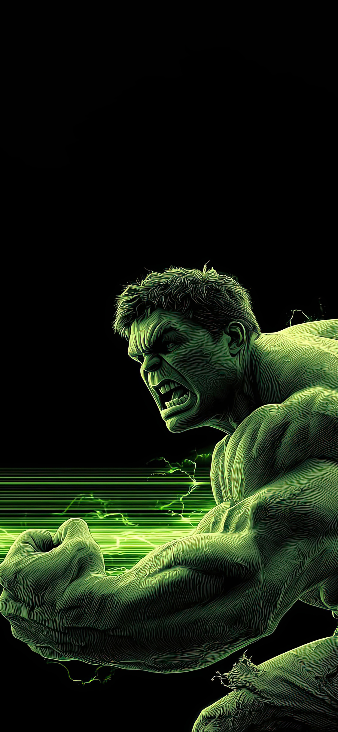 1125x2436 The Incredible Hulk Raw Power In Motion Iphone XS,Iphone 10 ...