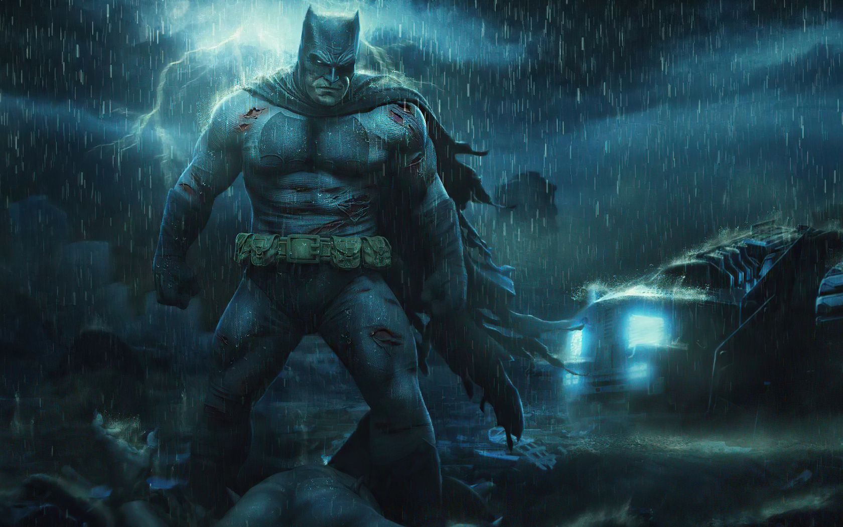 1680x1050 The Injured Batman Wallpaper,1680x1050 Resolution HD 4k ...