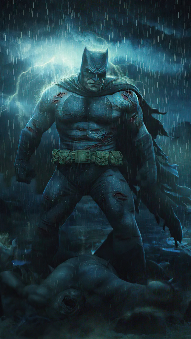 640x1136 The Injured Batman iPhone 5,5c,5S,SE ,Ipod Touch ,HD 4k ...