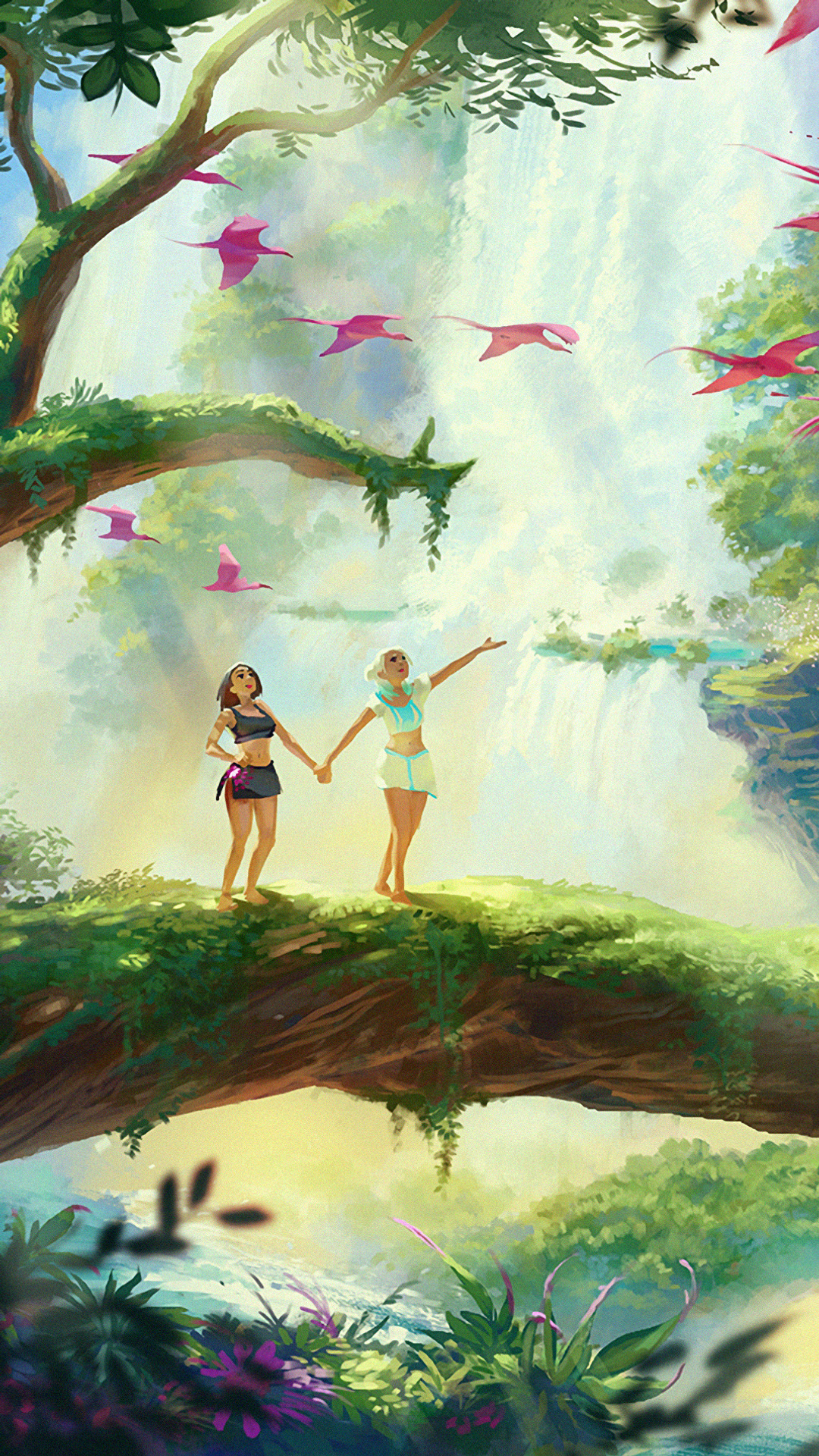 1080x1920 The King Trees Falls 4k Iphone 7,6s,6 Plus, Pixel xl ,One ...