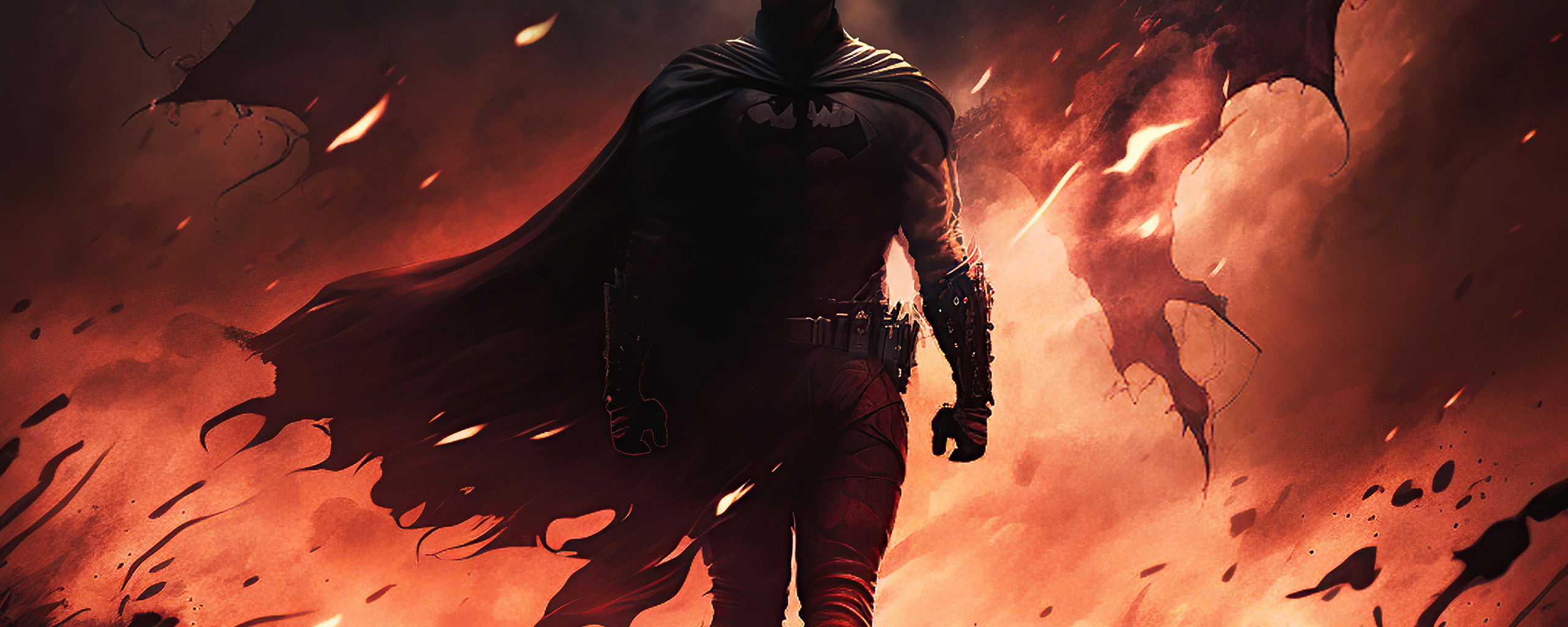 2560x1024 The Knightmare Batman 4k Wallpaper,2560x1024 Resolution HD 4k ...