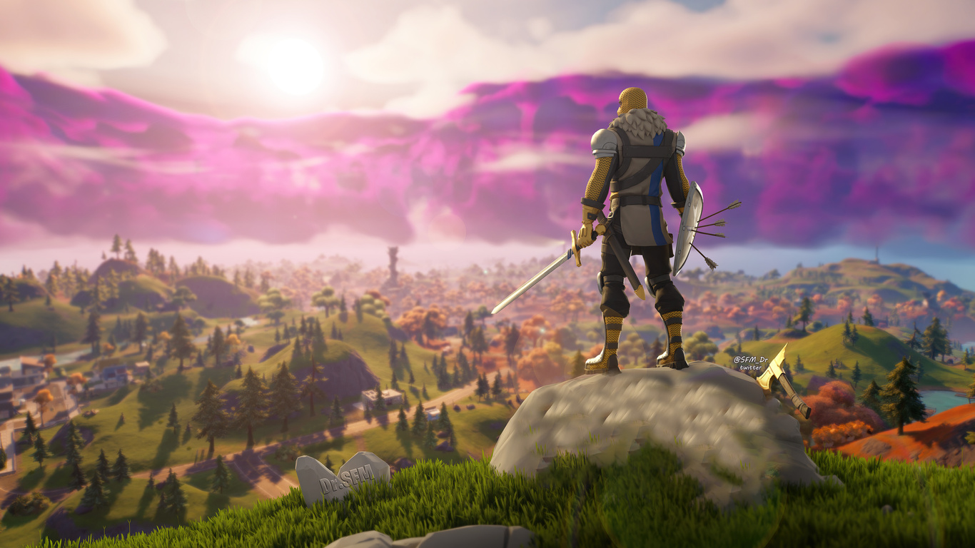 1366x768 The Legend Of Fortnite Breath Of The Apollo Laptop HD ,HD 4k ...