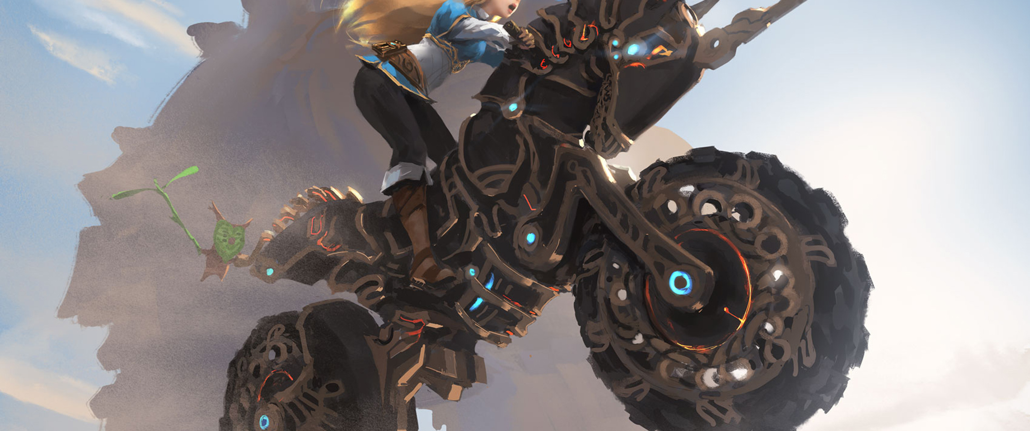 3440x1440 The Legend Of Zelda Artwork By Wlop UltraWide Quad HD 1440P ...