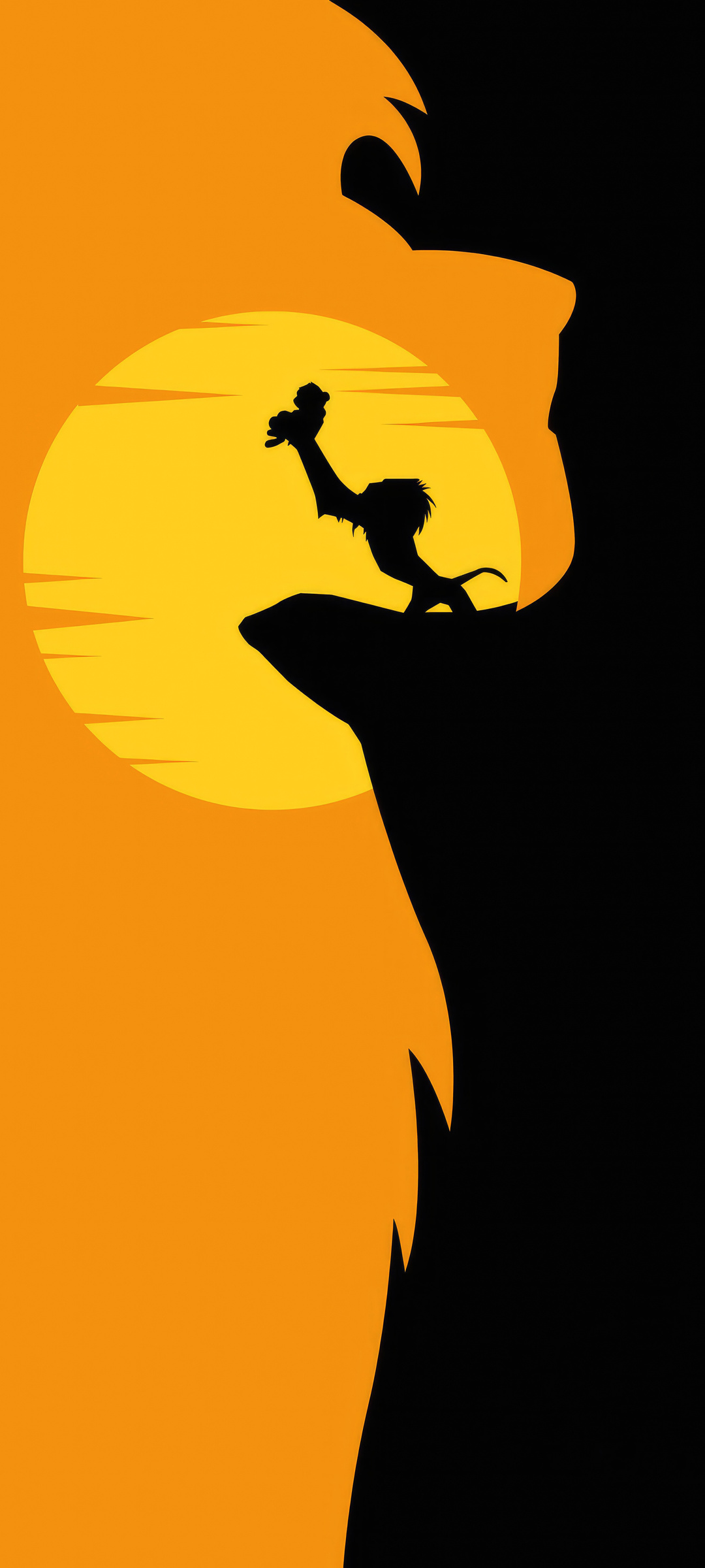 1080x2400 The Lion King Simba Birth Minimal 5k Google Pixel 7 ,HD 4k ...