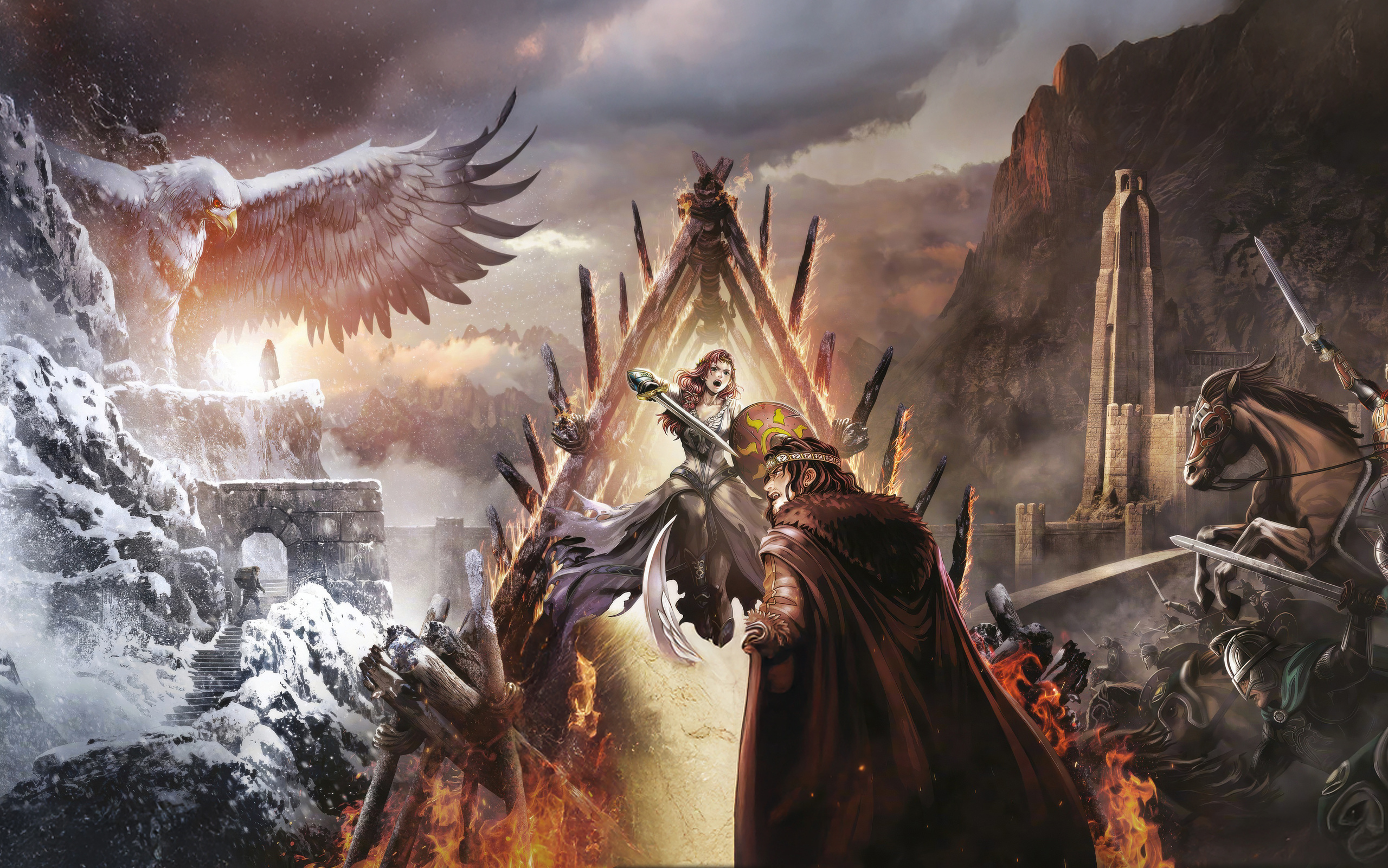 2560x1600 The Lord Of The Rings The War Of The Rohirrim Wallpaper ...