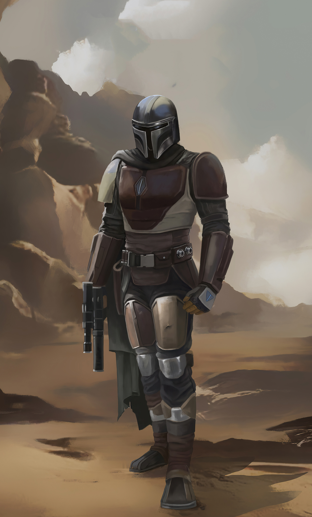1280x2120 The Mandalorian 4k Artwork iPhone 6+ ,HD 4k Wallpapers,Images ...