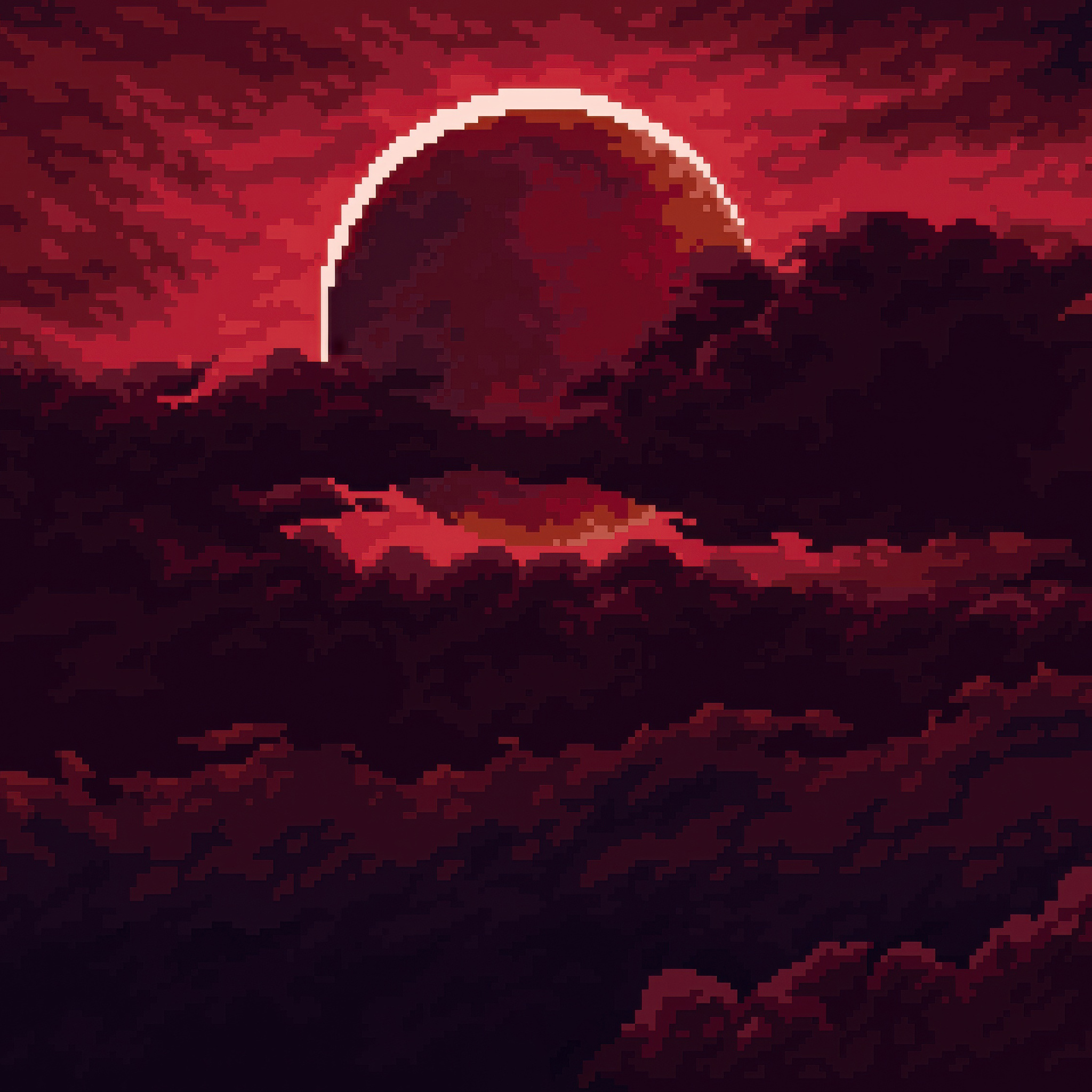 2048x2048 The Red Dusk Ipad Air ,HD 4k Wallpapers,Images,Backgrounds ...