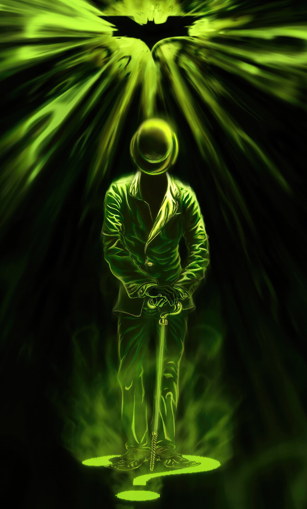 1280x2120 The Riddler Artwork iPhone 6+ ,HD 4k Wallpapers,Images ...