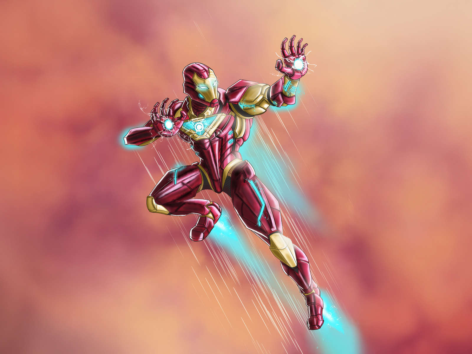 1600x1200 The Rise Of Iron Man Power Wallpaper,1600x1200 Resolution HD ...