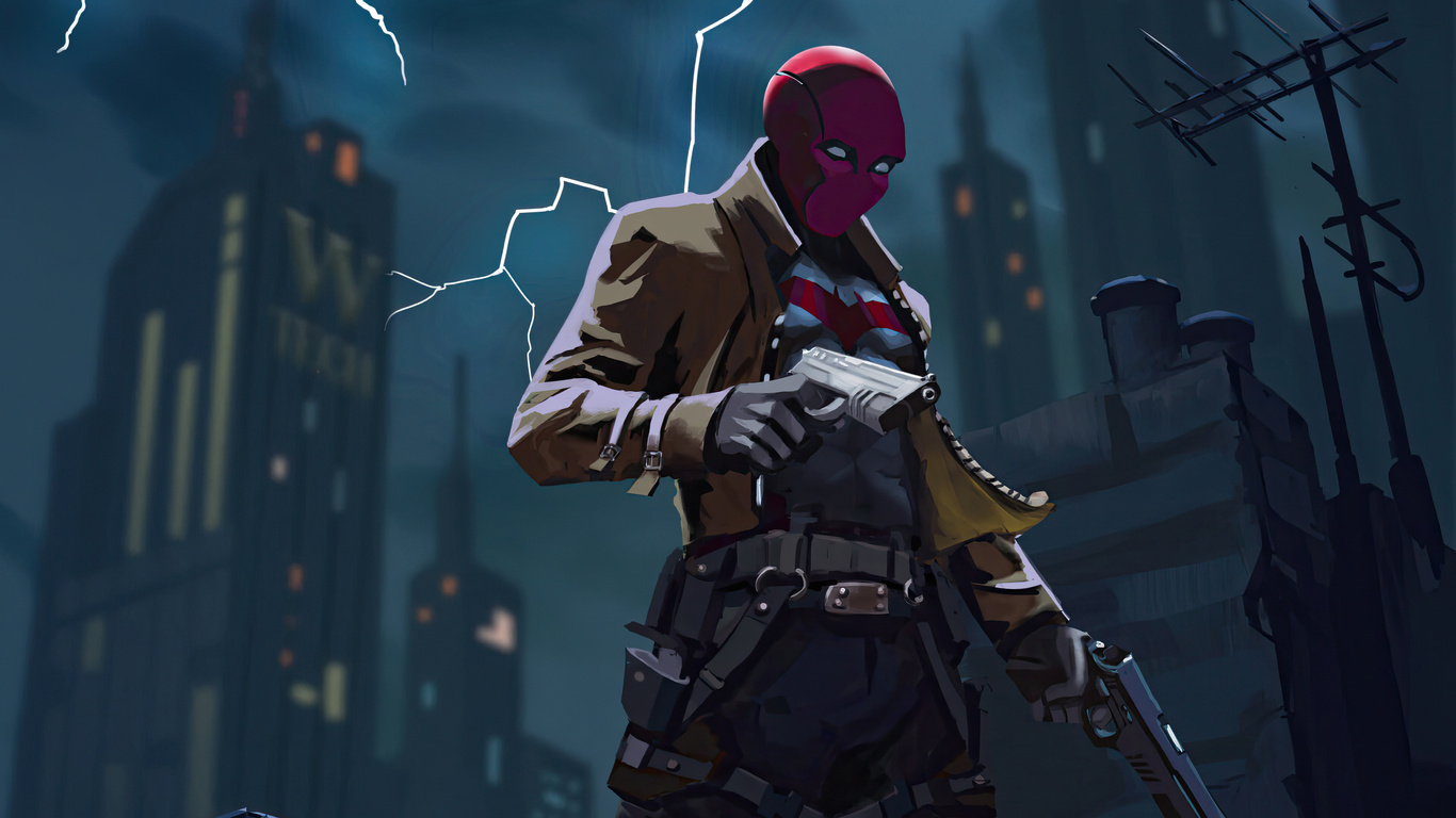1366x768 The Rise Of Red Hood Laptop HD ,HD 4k Wallpapers,Images,Backgrounds,Photos and Pictures