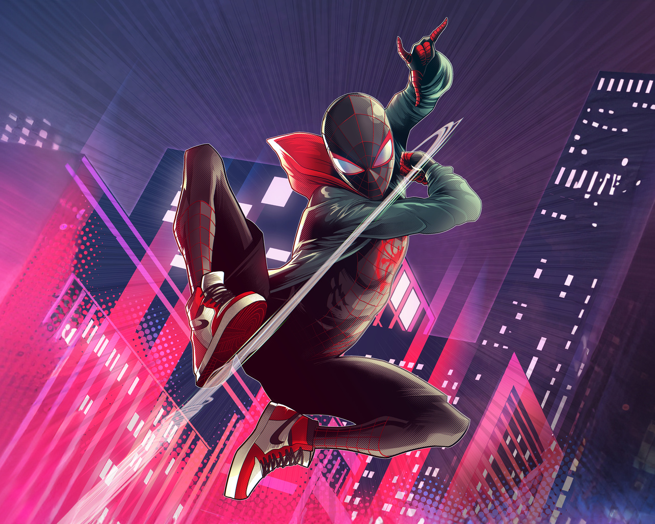 1280x1024 The Rising Web Slinger Wallpaper,1280x1024 Resolution HD 4k ...