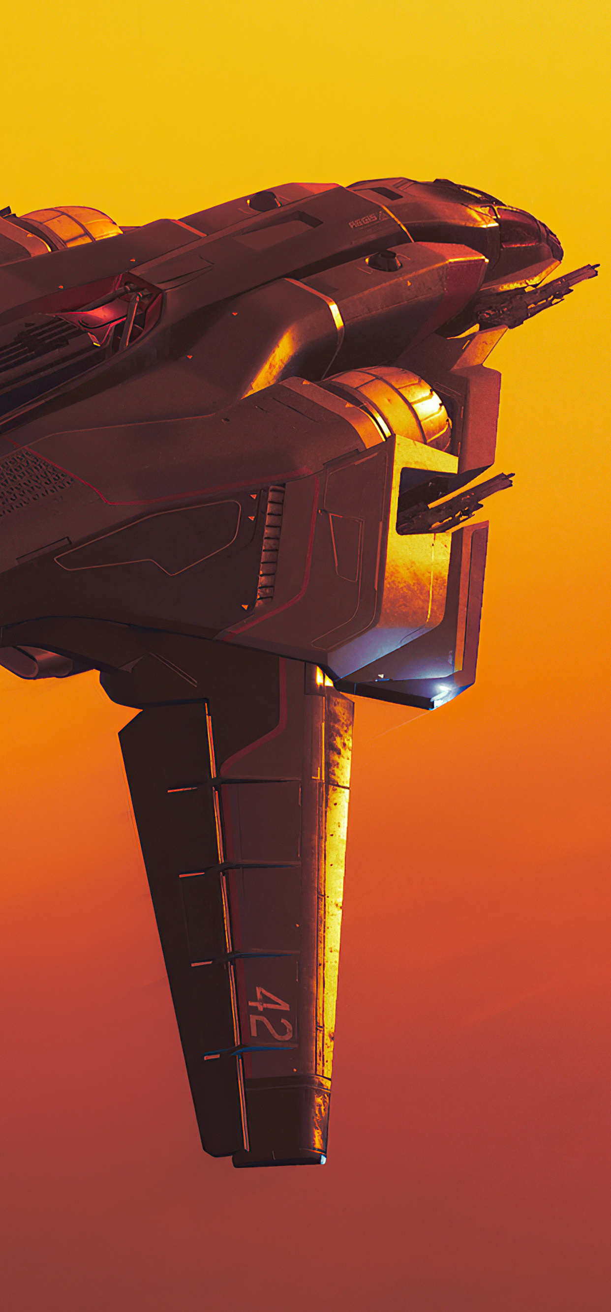 1242x2668 The Sabre Star Citizen 4k Iphone XS MAX ,HD 4k Wallpapers,Images,Backgrounds,Photos ...