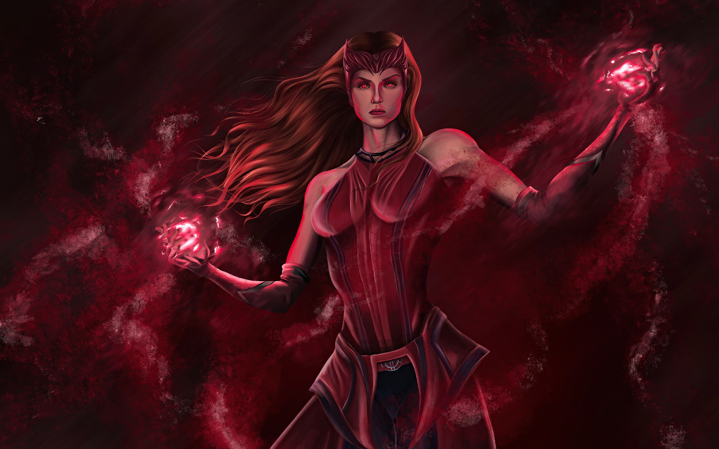 1440x900 The Scarlet Witch Wanda Maximoff From Marvel Wallpaper ...