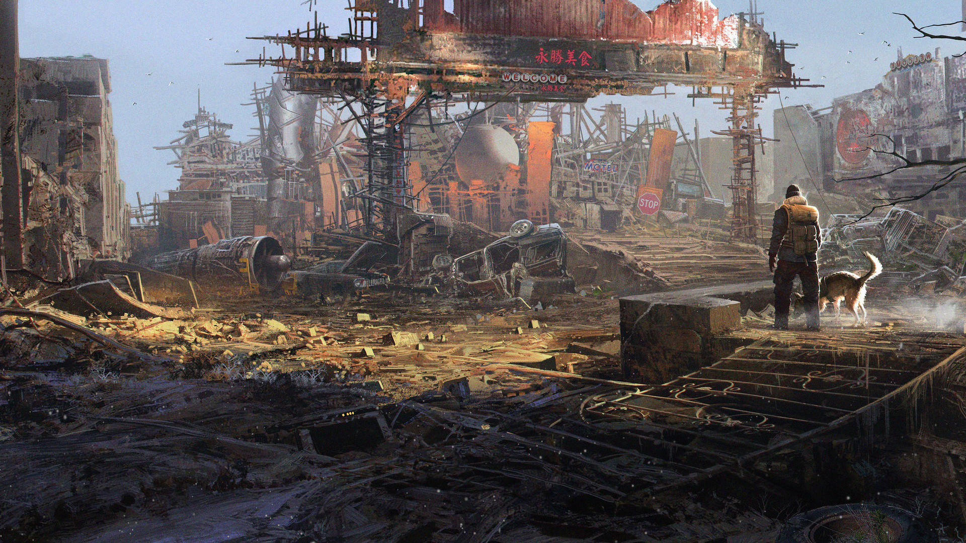 Post Apocalyptic Wasteland Wallpaper
