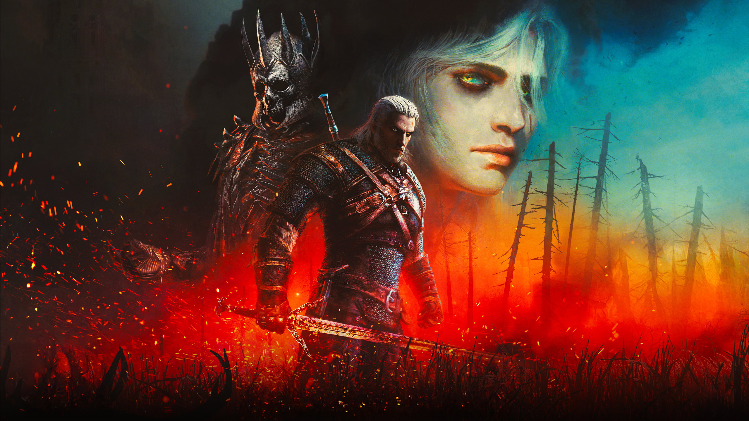 2560x1440 The Witcher Wild Hunt 3 10 Years Anniversary 1440P Resolution ,HD 4k Wallpapers,Images ...