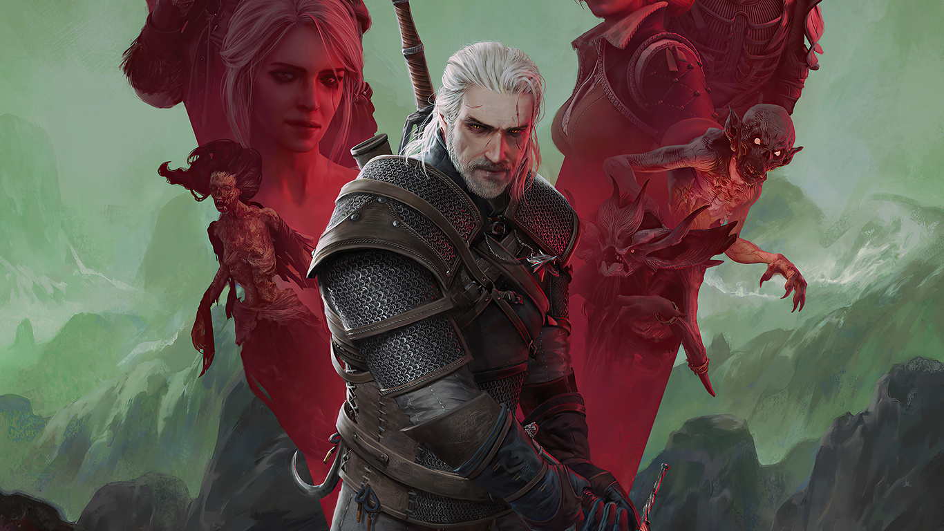 1366x768 The Witcher Wild Hunt 4k 2020 Laptop HD ,HD 4k Wallpapers ...
