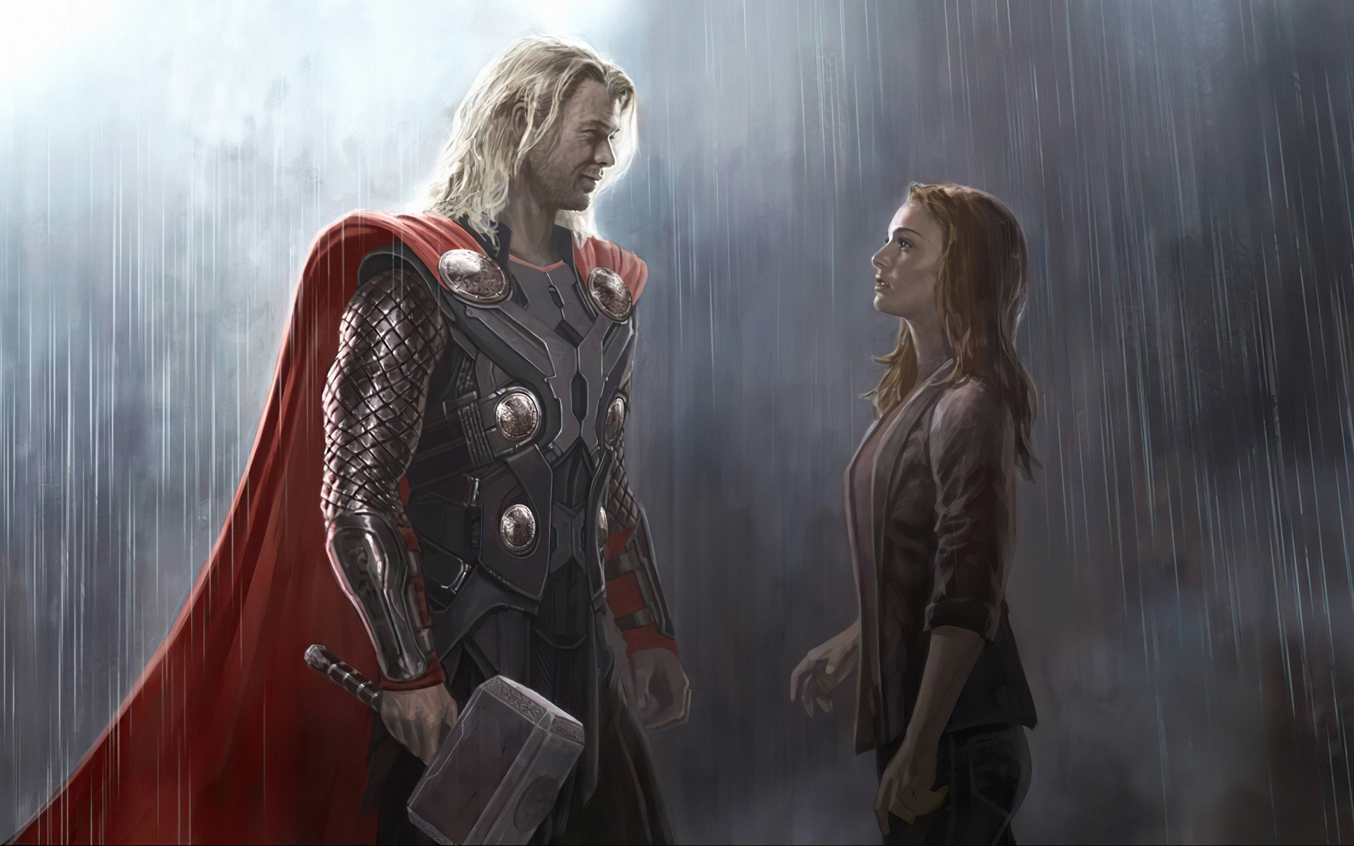 1920x1200 Thor And Jane In The Dark World 1080P Resolution ,HD 4k ...
