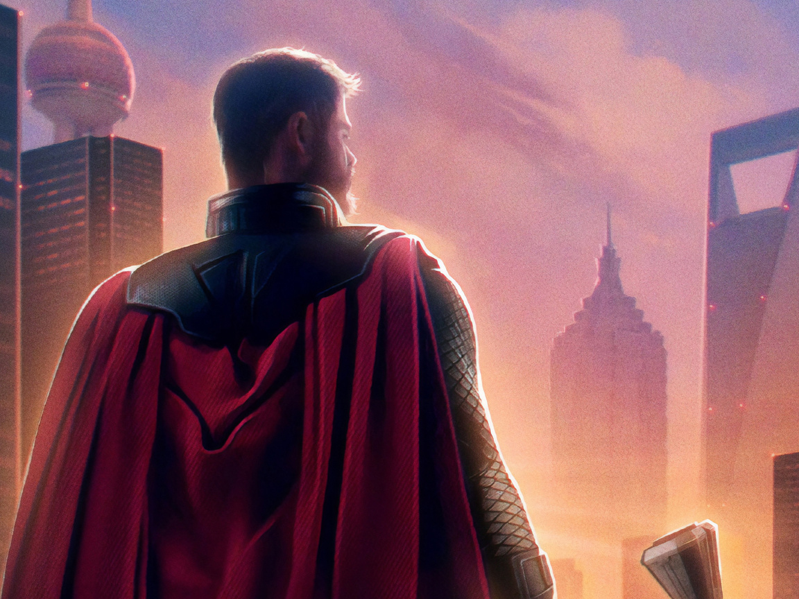 1152x864 Thor Avengers Endgame Chinese Poster Wallpaper,1152x864 ...