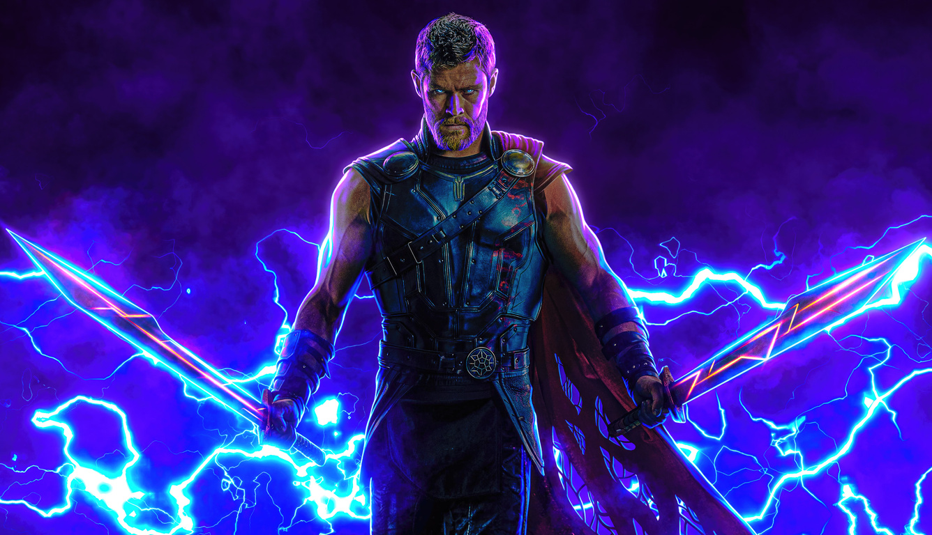 1336x768 Thor Electrifying Fury The Lightning Strike Laptop HD ,HD 4k ...